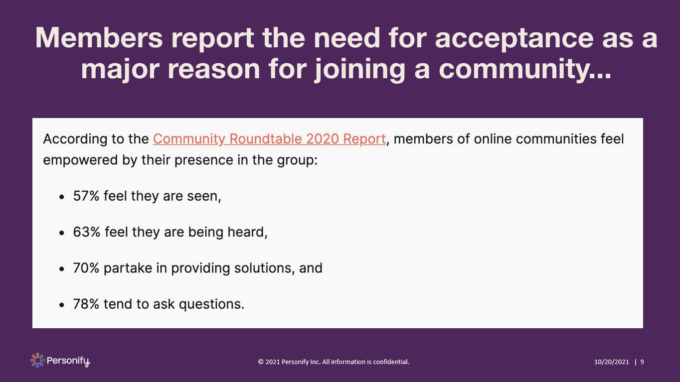 Webinar Recap: 5 Community Member Examples - Personify
